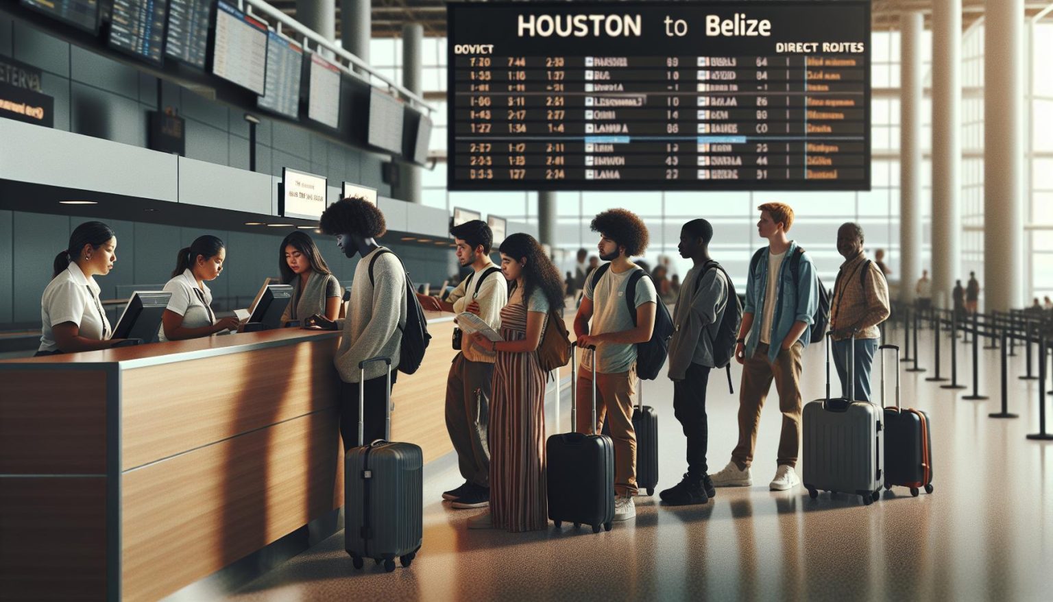 How Long Is A Flight From Houston To Belize: Direct Routes ...